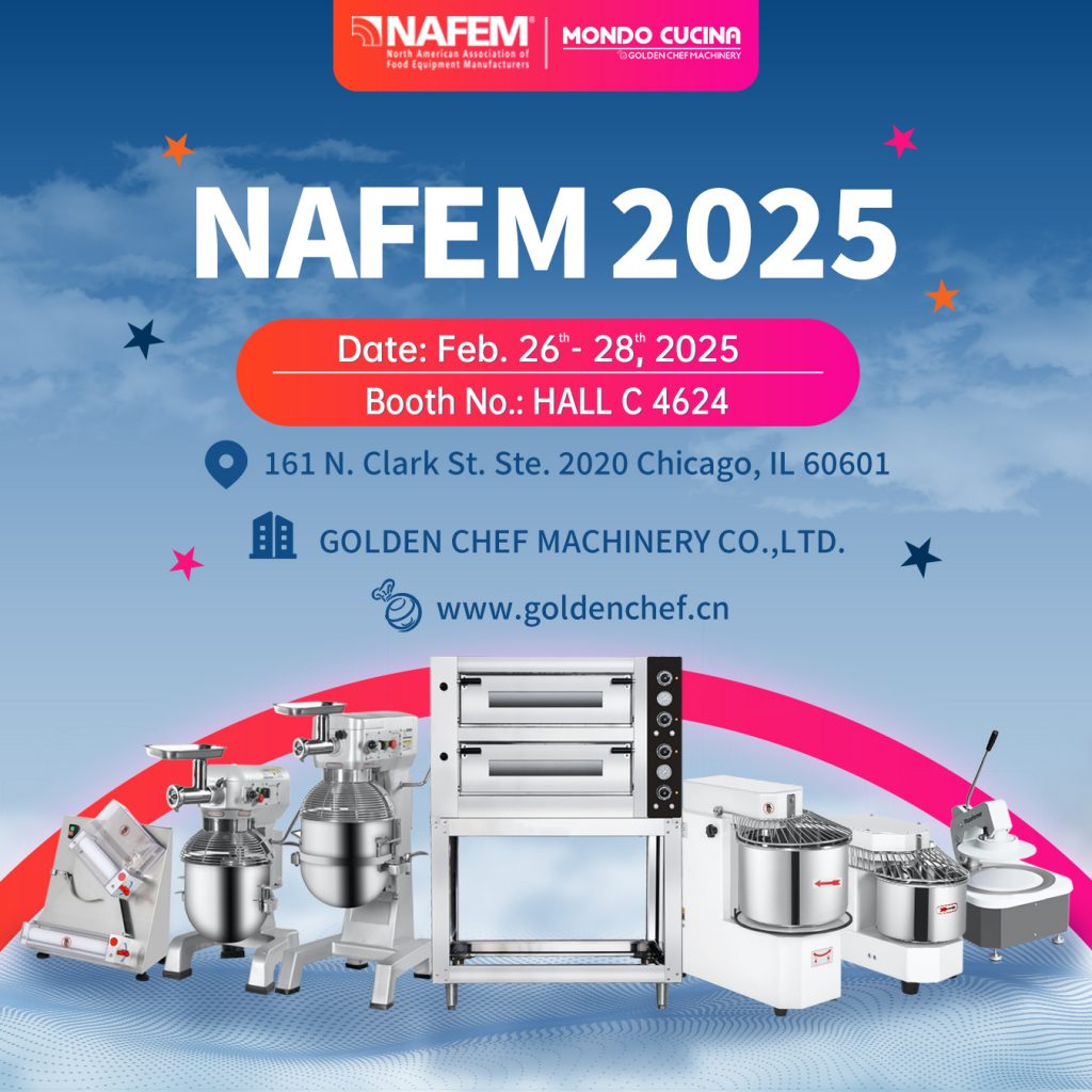 [Exhibiting Guidelines] Welcome to The Nafem Show 2025 – Mondo Cucina - golden chef machinery