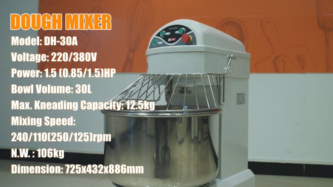 What Is a Dough Mixer? How To Select The Right Mixer For You